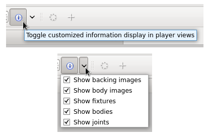 Choosing which information to display